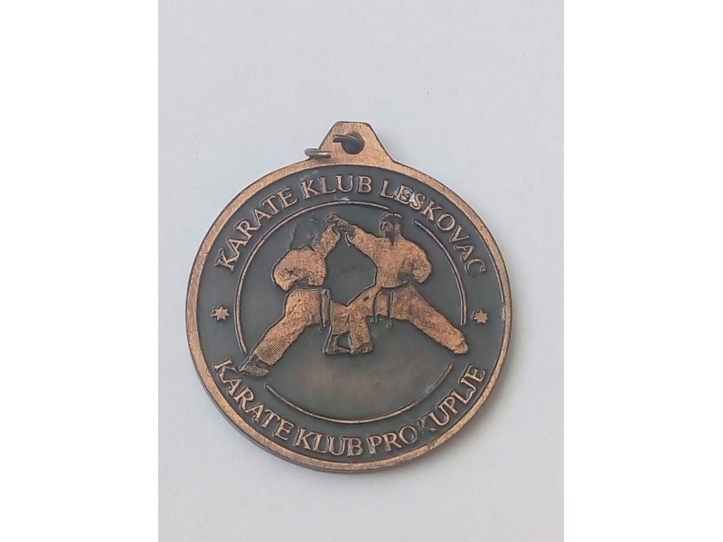 Medalja - Karate Klub Leskovac - Karate klub Prokuplje