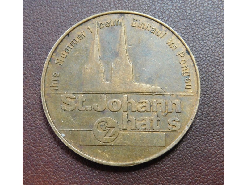 St.Johann hats - Park Munze - token