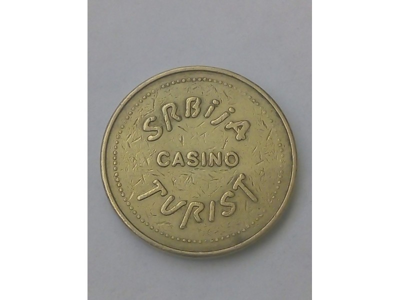 Žeton - Srbija - Casino Turist -