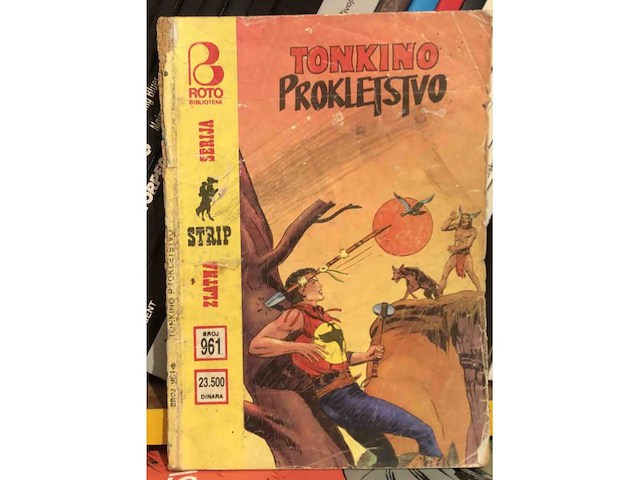 zlatna serija 961 Tonkino prokletstvo - Zagor