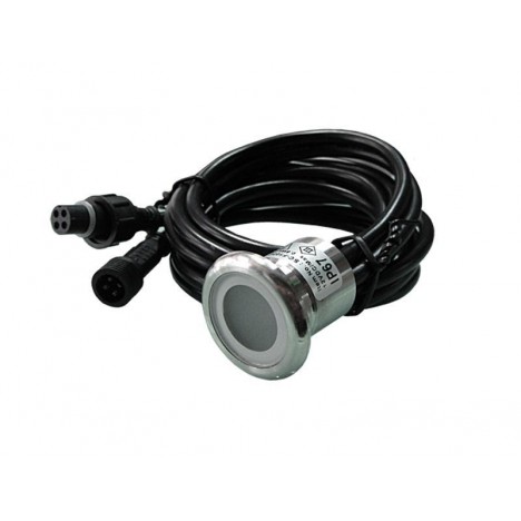 LED SVETILJKA SC-F103C PODNA 0,6W RGB IP65 NIKL