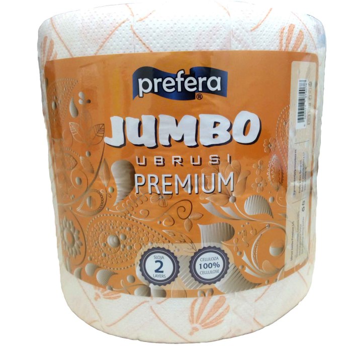 Ubrusi Jumbo 2sl premium Prefera