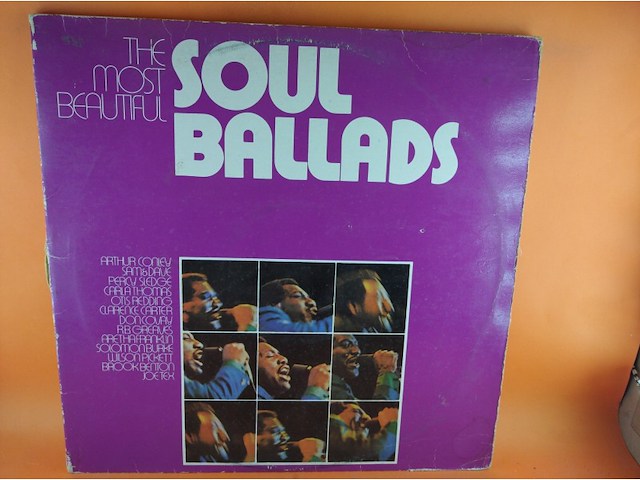 Various ‎– The Most Beautiful Soul Ballads,LP