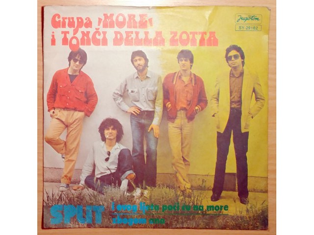 SP MORE i TONČI DELLA ZOZZA - I ovog ljeta (1980) MINT