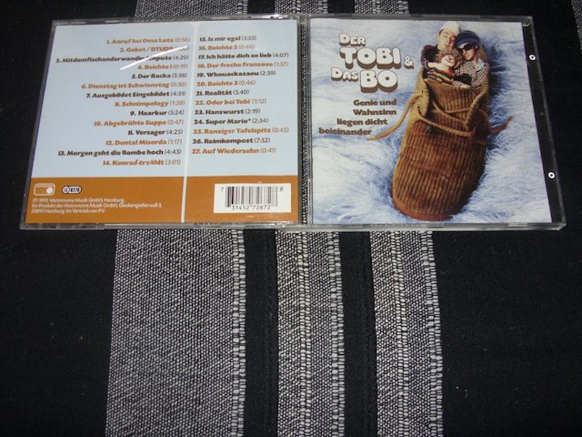 Der Tobi &; Das Bo – Genie Und Wahnsinn CD Metronome 95.