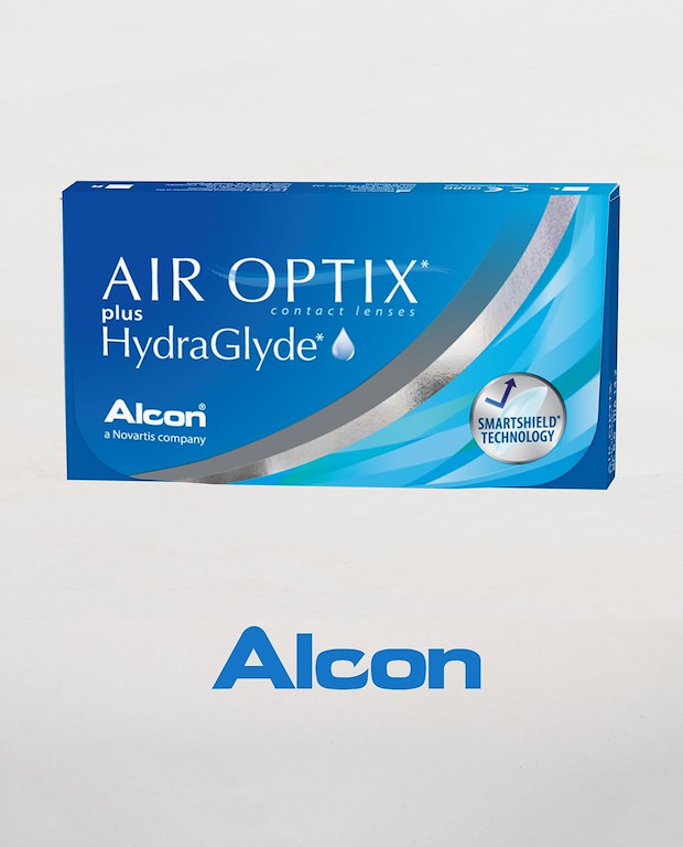 Alcon Air Optix plus Hydraglyde