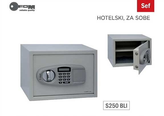 Hotelski sef S250 BLI