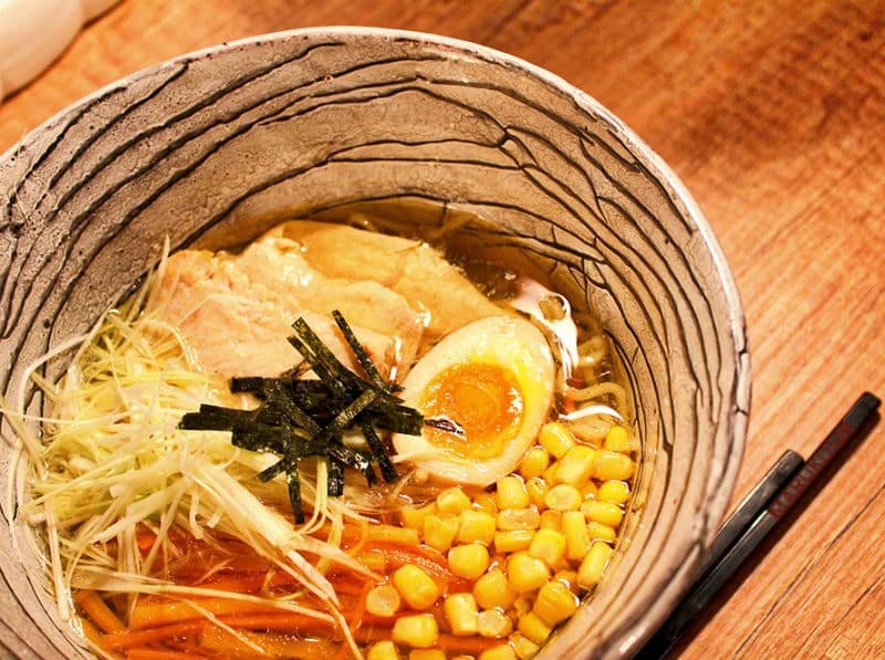 Japanske nudle Shio Ramen