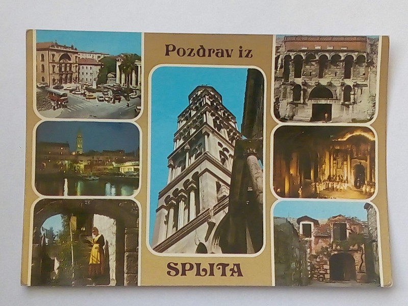 Split Hrvatska - Putovala 1976.g za Pančevo -