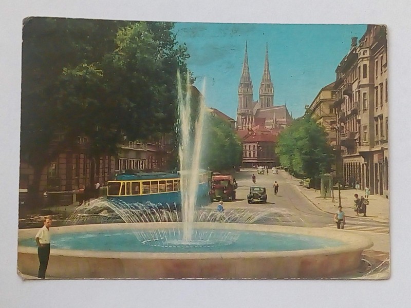 Zagreb Hrvatska -Ulica Račkoga -P1966.g za Pančevo