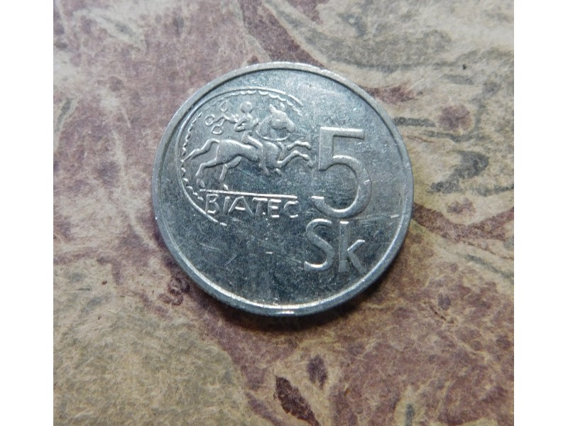 5 korun 1993