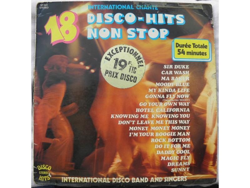 18 DISCO - HITS NON STOP, 4-/3-
