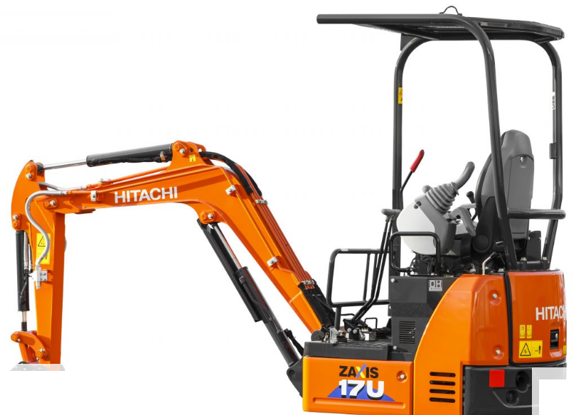 Mini Hitachi bager ZX17U-6 / ZX19U-6