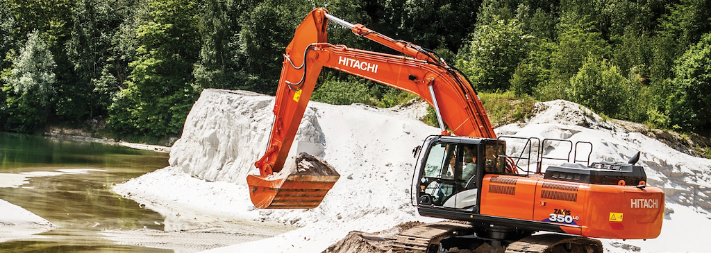 Srednji Hitachi bager ZX350LC-6