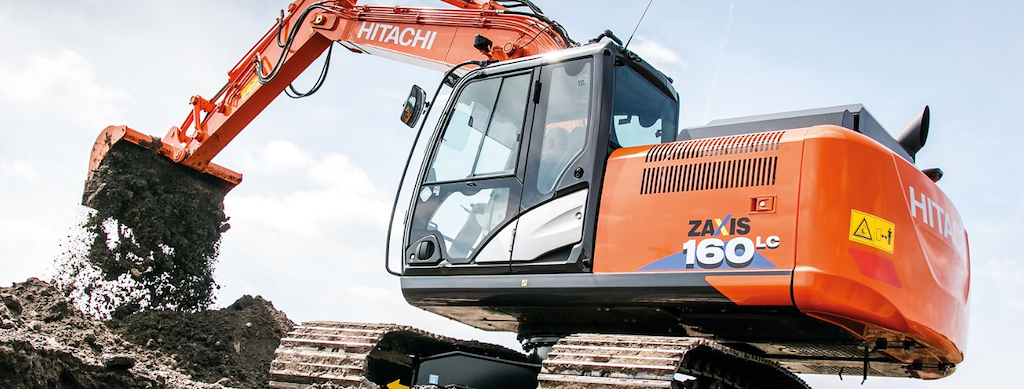 Srednji Hitachi bager ZX160LC-6