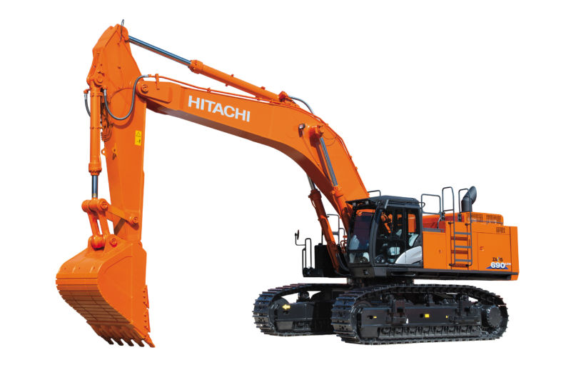 Veliki Hitachi bager ZX690LCH-6