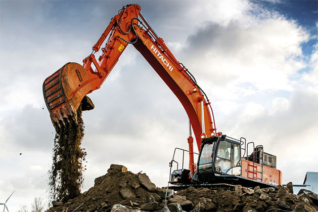 Veliki Hitachi bager ZX530LCH-6