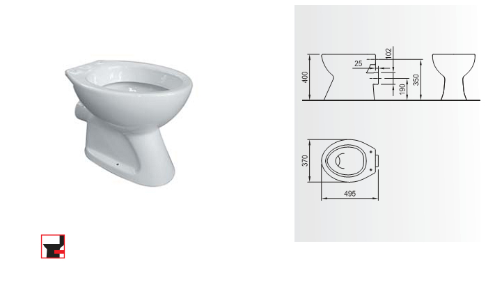 SANITARIJA FAYANS WC SOLJA BALTIK