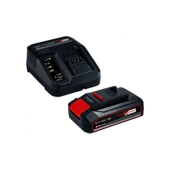 EINHELL set brzi punjač i baterija Power-X-Change 18V 2.5Ah