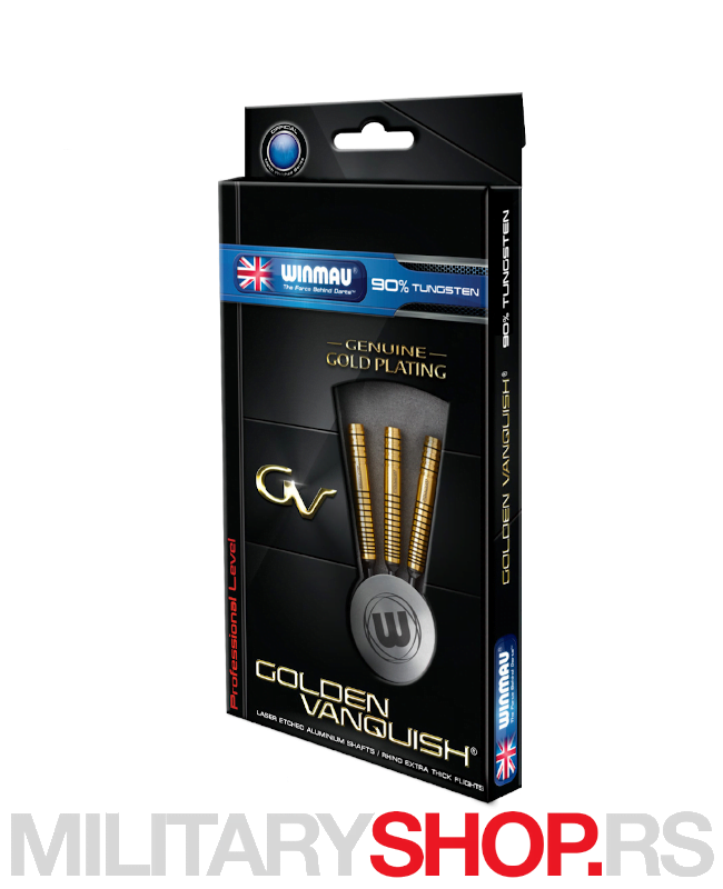 Pikado strelice Golden Vanquish Softdart