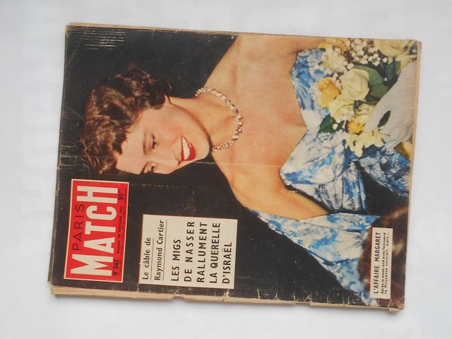 Paris Match No 342, 29.10.1955. princeza Margaret