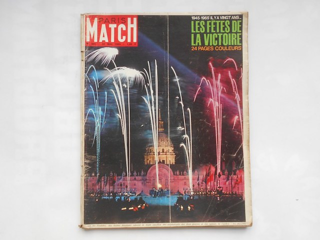 Paris Match No 841, 222.5.1965. 20 godina od kraja WWII