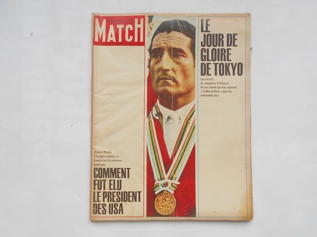 Paris Match No 813, 7.nov.1964. Lindon Džonson