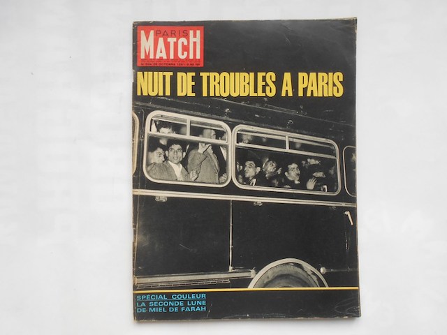 Paris Match No655, 28.10.1961. Farah i Reza Pahlavi