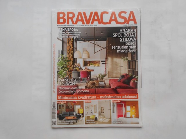 Bravacasa br.116, jan-feb 2019.  NOVO