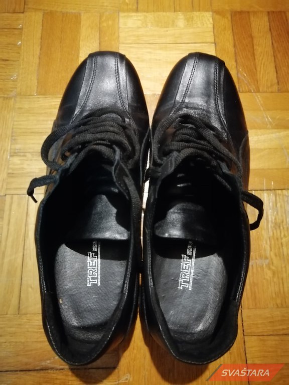 Crne kožne muške cipele 43 br