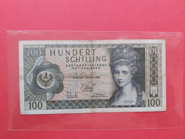 Austrija 100 Schilling 1969