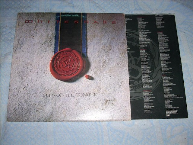 Whitesnake - Slip Of The Tongue LP Jugoton 1989.