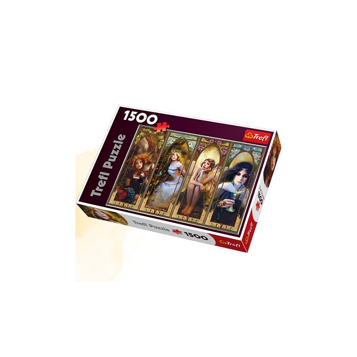 TREFL PUZZLE 1500 FANTASY COLLAGE