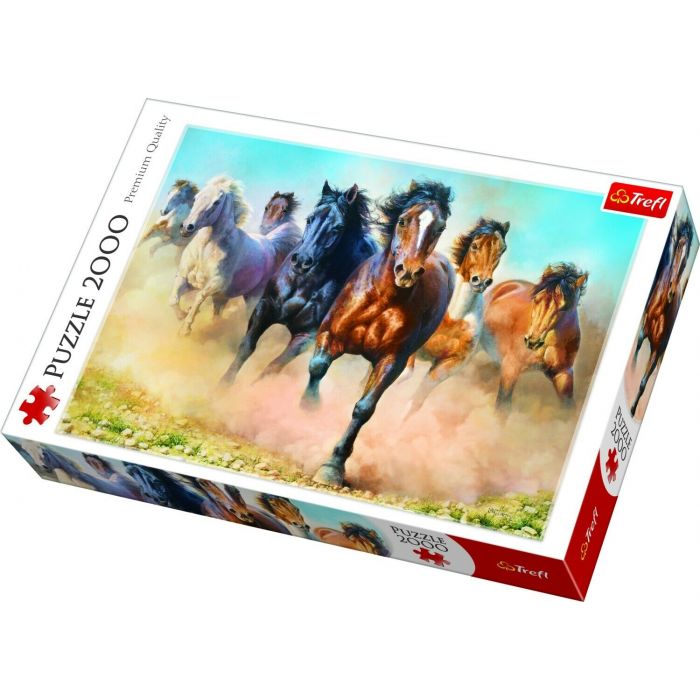 Trefl Puzzle Slagalica Galoping herd of horses