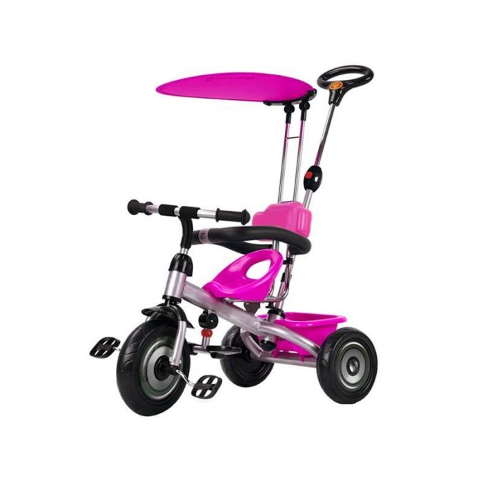 Dečiji tricikl sa suncobranom pink