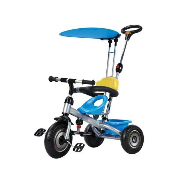 Dečiji tricikl sa suncobranom plavi