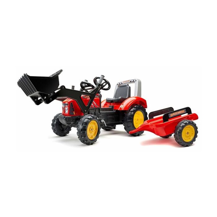 Traktor Supercharger Crveni