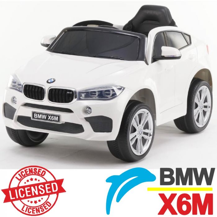 Džip na akumulator BMW X6M - Licencirani model beli