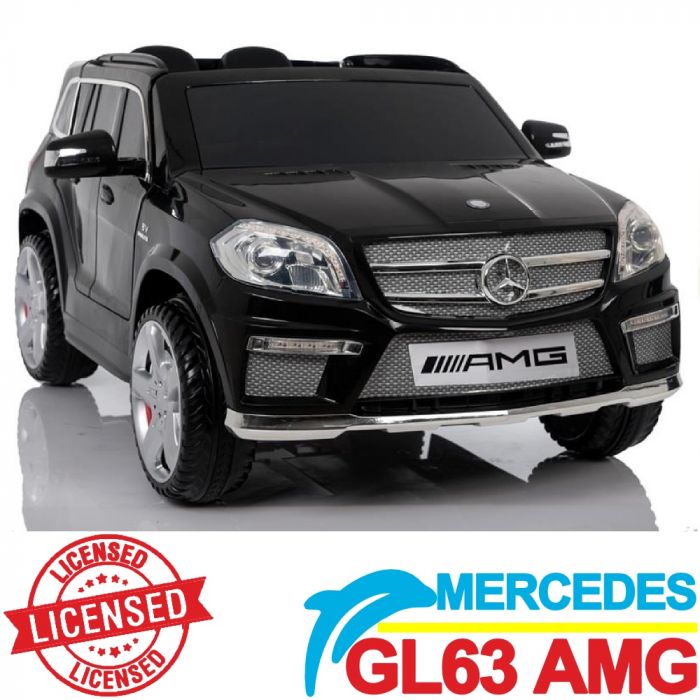 Džip na akumulator Mercedes GL63 AMG - Licencirani model crni