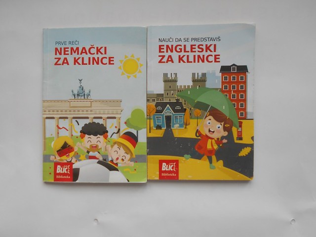 Blic - Nemački (prve reči)  i engleski za klince,