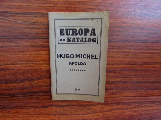 Michel Europa katalog 1910.