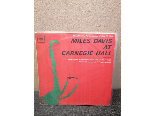 Miles Davis ‎– Miles Davis At Carnegie Hall