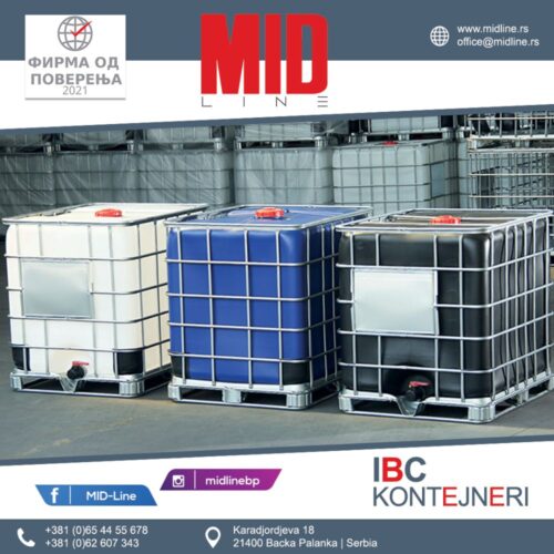 IBC kontejneri 1000L