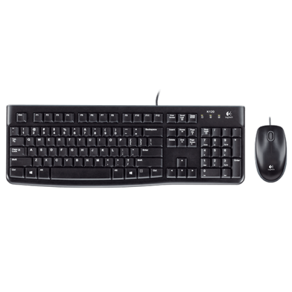 LOGITECH MK120 Desktop USB YU tastatura + USB miš Retail Set