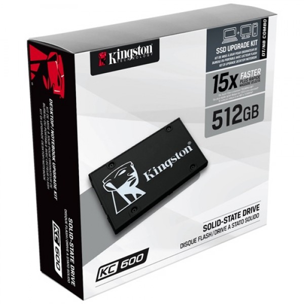 KINGSTON 512GB 2.5'' SATA III SKC600512G SSDNow KC600 series