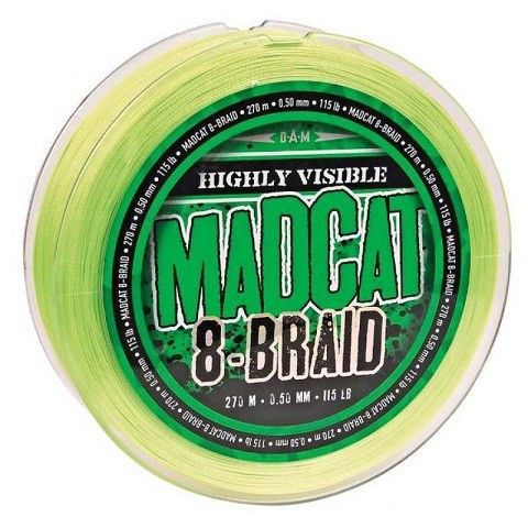 DAM Madcat 8-Braid 270m 0,35 mm. struna 8 niti