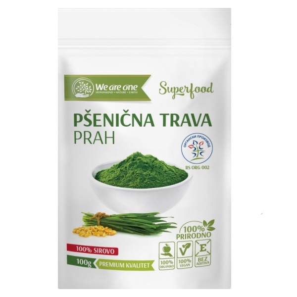 PŠENIČNA TRAVA ORGANIC WE ARE ONE 100G