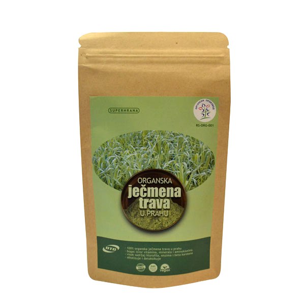 JEČMENA TRAVA U PRAHU ORGANIC DTC 100G