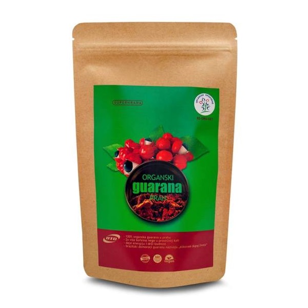 Organski guarana prah DTC 100g