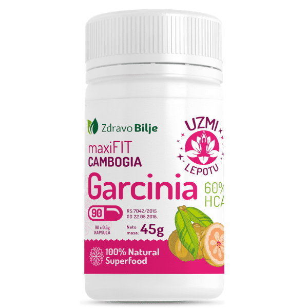 GARCINIA CAMBOGIA MAXI FIT ZDRAVO BILJE 90 KAPSULA